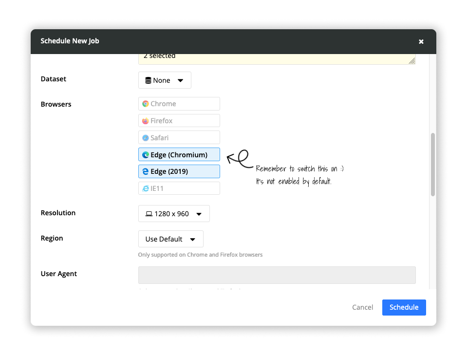 Test on Microsoft Edge Chromium and do more with the Basic plan