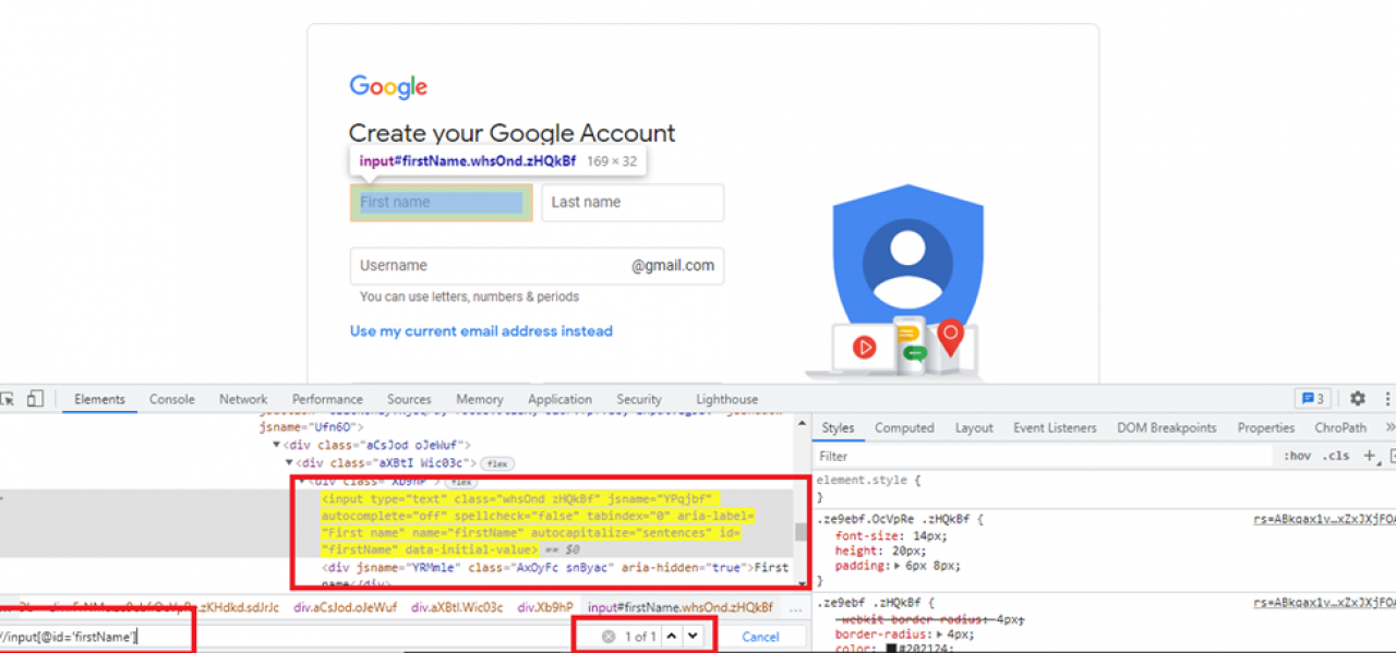 How to write XPath in Selenium