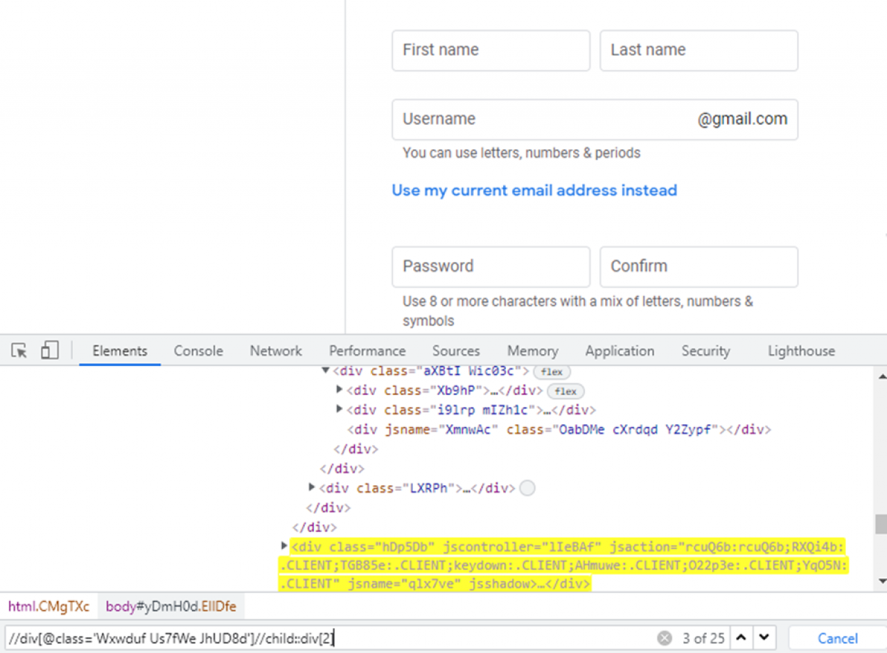 How to write XPath in Selenium