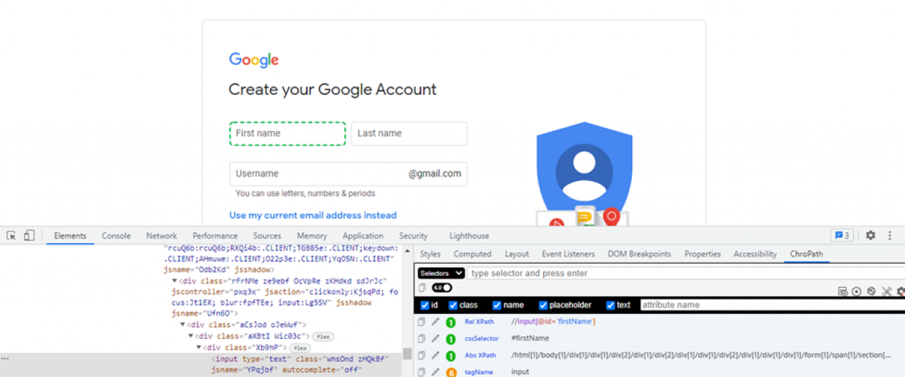 How to write XPath in Selenium