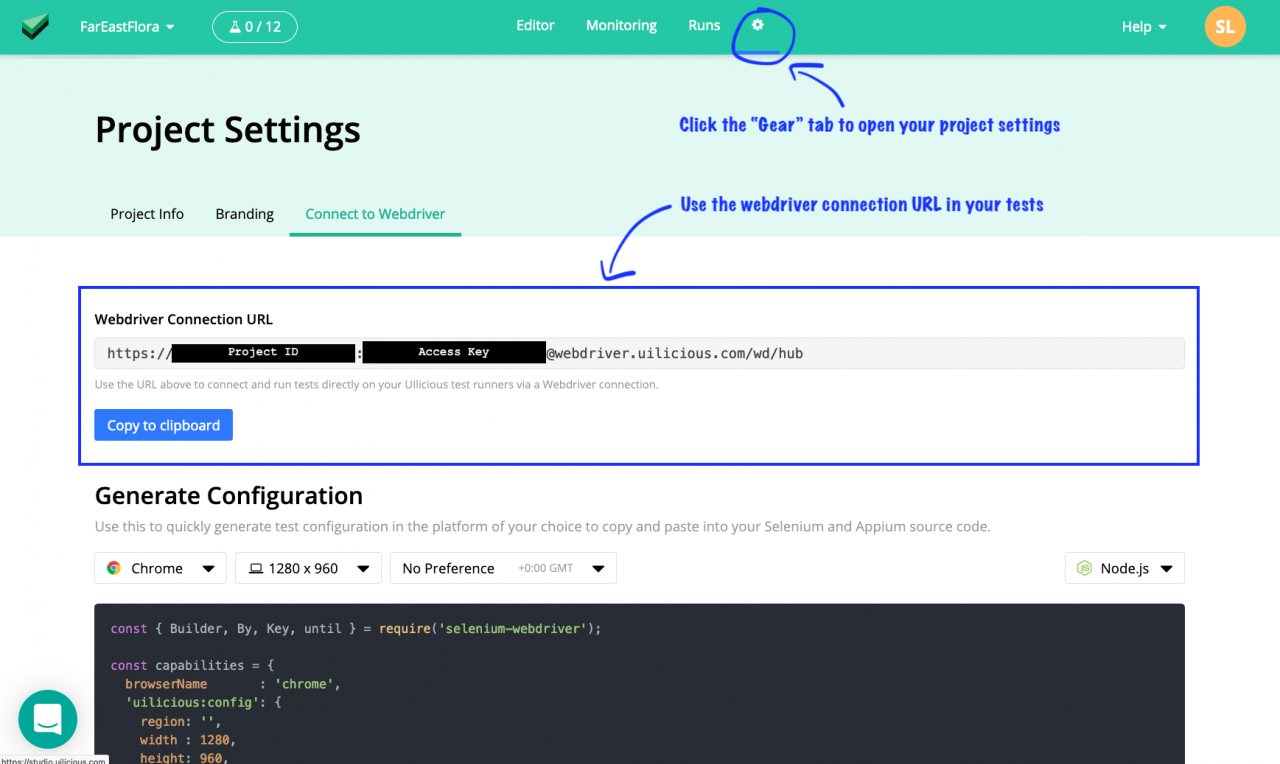 What's new: 🔌 Run Selenium WebDriver tests on UIlicious